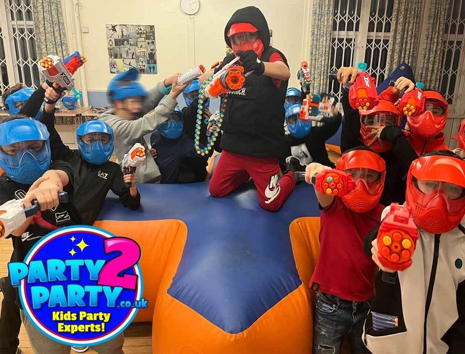 Happy Nerf Day to Darius - Nerf Party Hire Nottingham